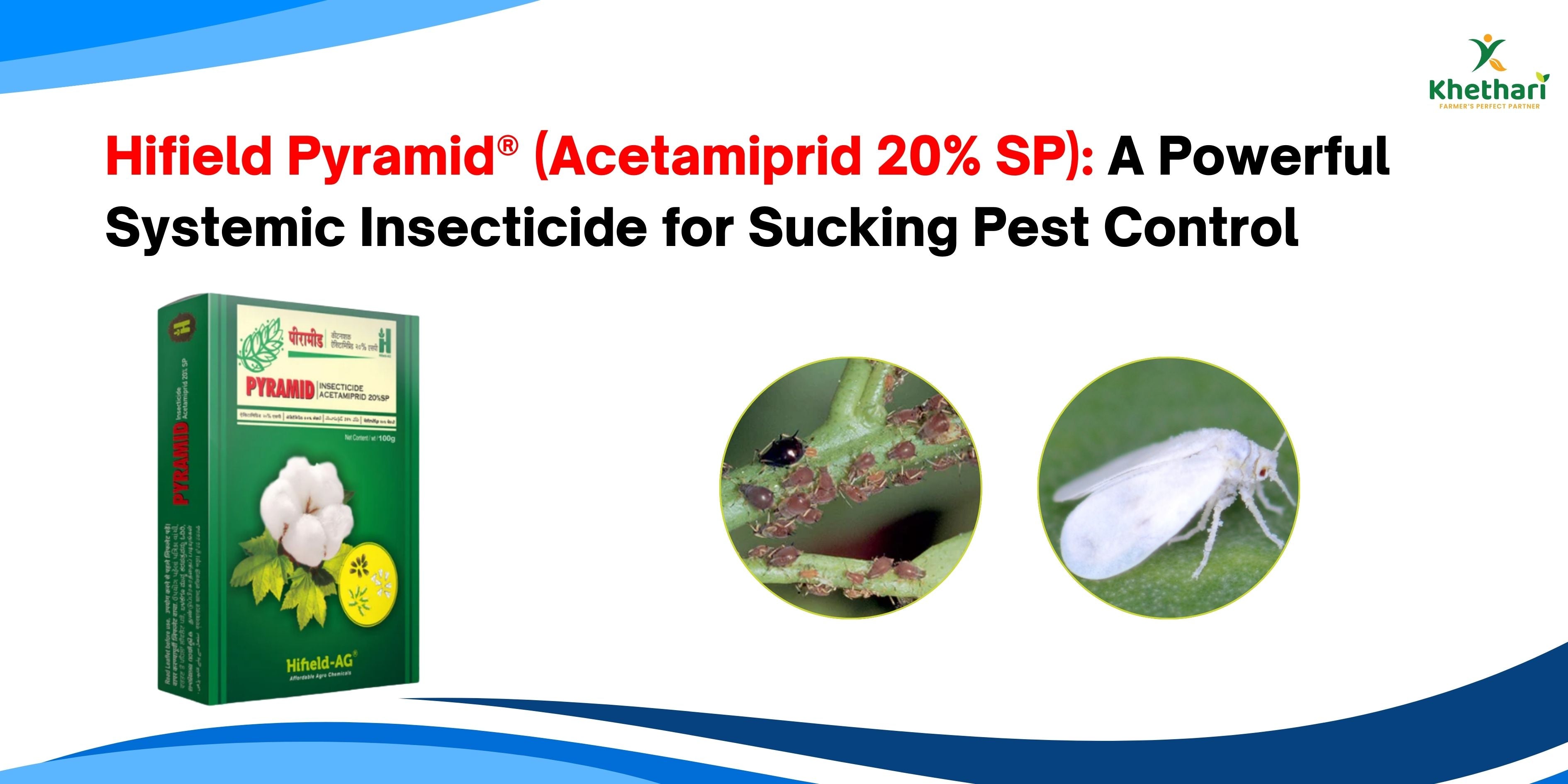 Hifield Pyramid® (Acetamiprid 20% SP): A Powerful Systemic Insecticide ...