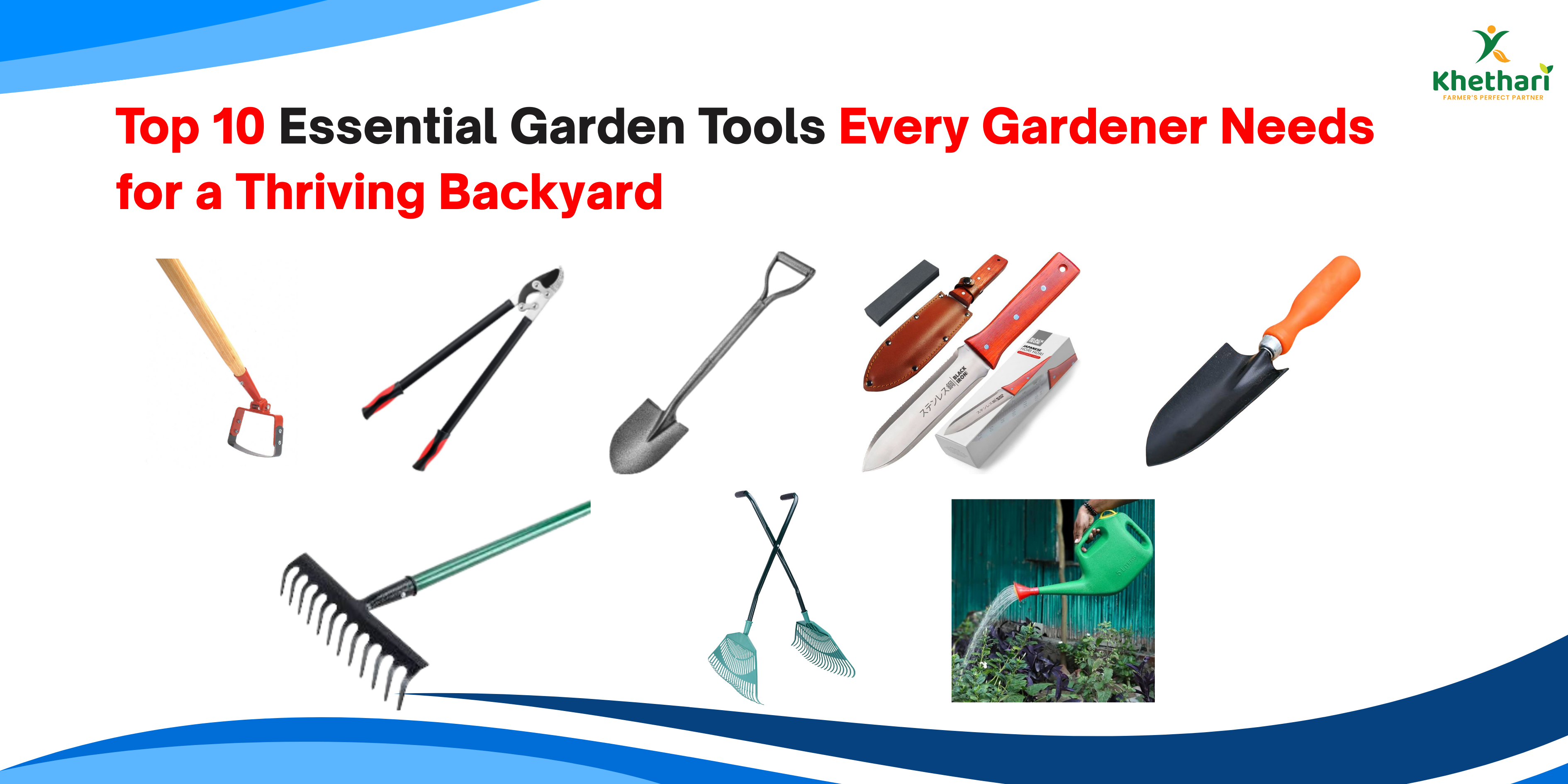 Top 10 Essential Garden Tools Every Gardener Needs for a Thriving Back ...