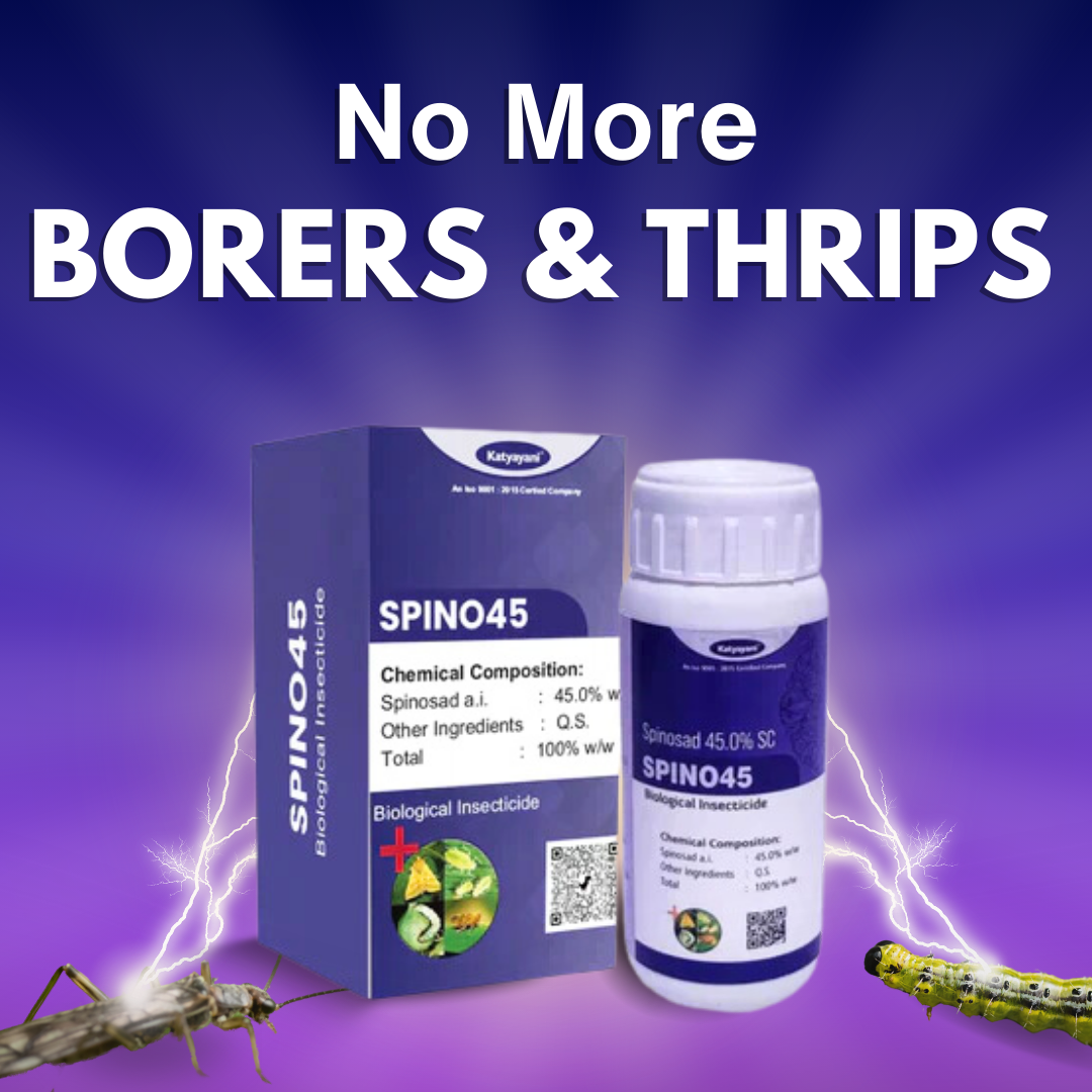 Katyayani Spino 45 | Spinosad 45% SC | Chemical insecticide – Khethari